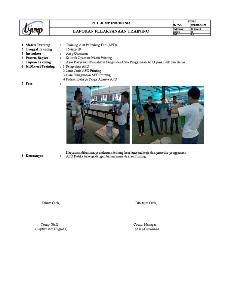 Training APD Shoes Safety | PDF