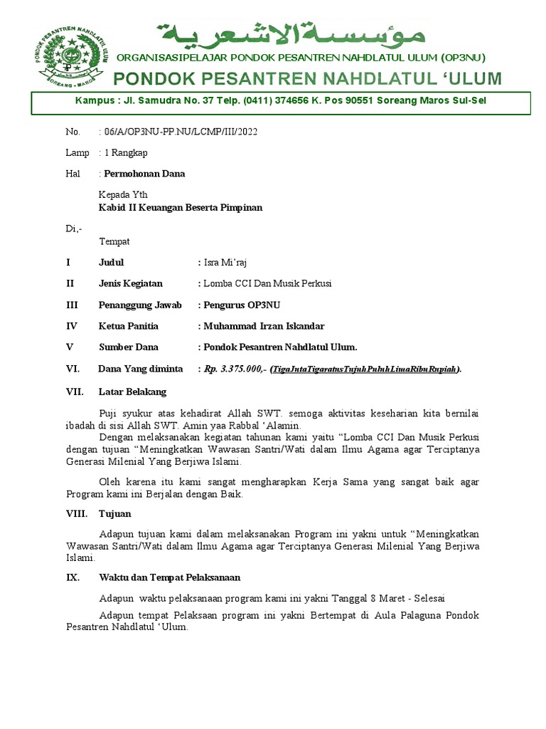 Proposal Cci 20 22 | PDF
