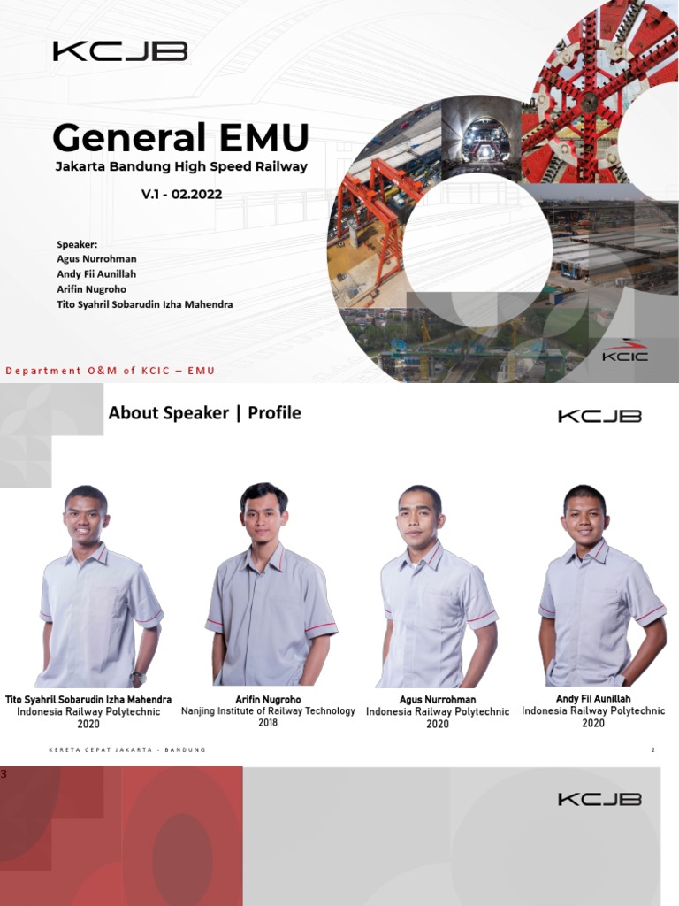 General EMU Rev.1 - 022022 | PDF | Manufactured Goods | Vehicles