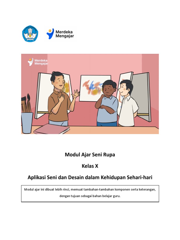 15a. Modul Ajar Seni Rupa - Fase E | PDF