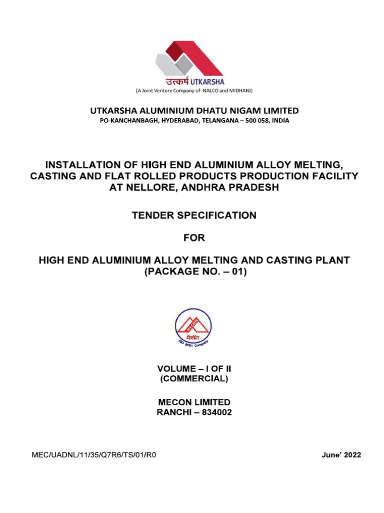 Global Tender Enquiry GTE | PDF | Taxes | Specification (Technical ...