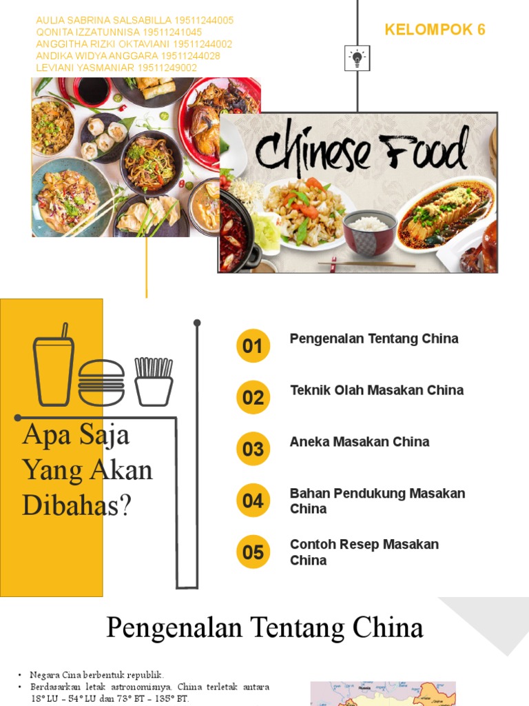Masakan China | PDF