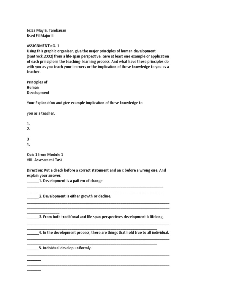 Assessment Sed Prof 211 | PDF | Learning | Cognitive Science