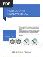 Proyección Dimétrica | PDF | Perspectiva (Gráfica) | Geometría