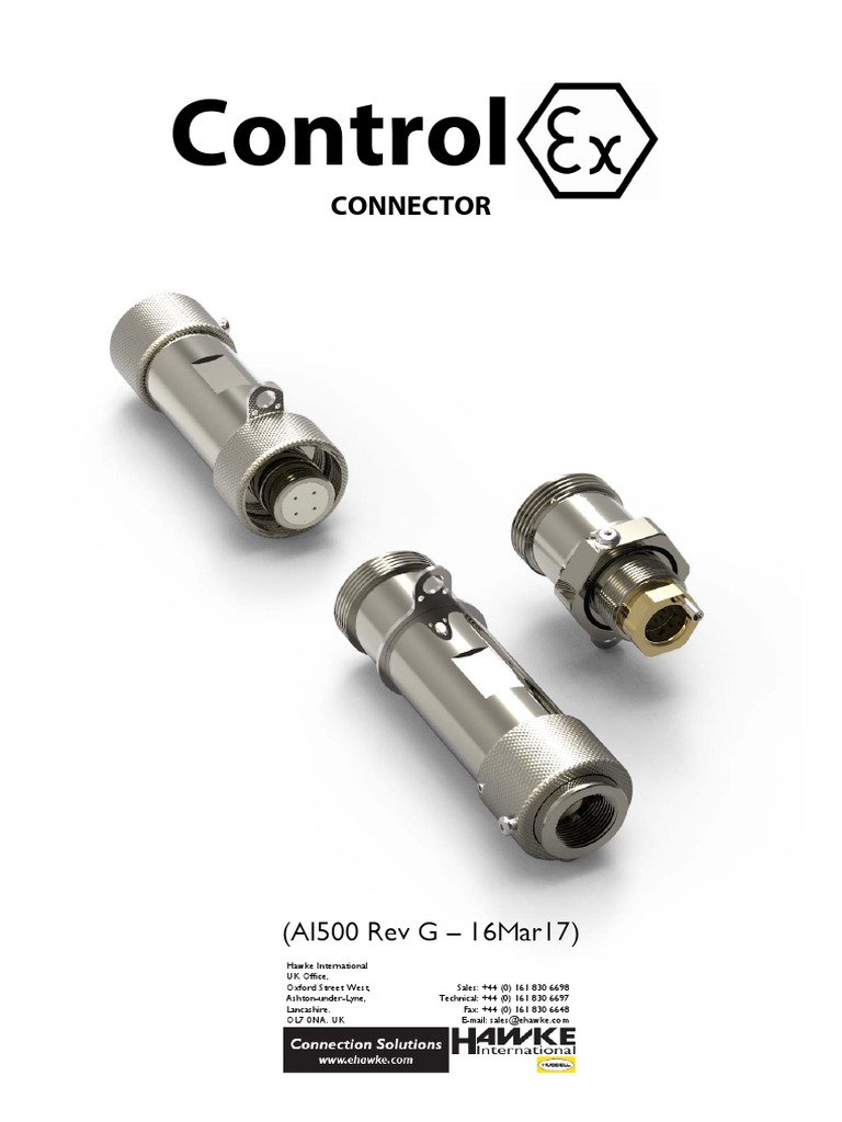 Hawke ControlEx Connectors Assembly AI500 | PDF | Electrical Connector ...