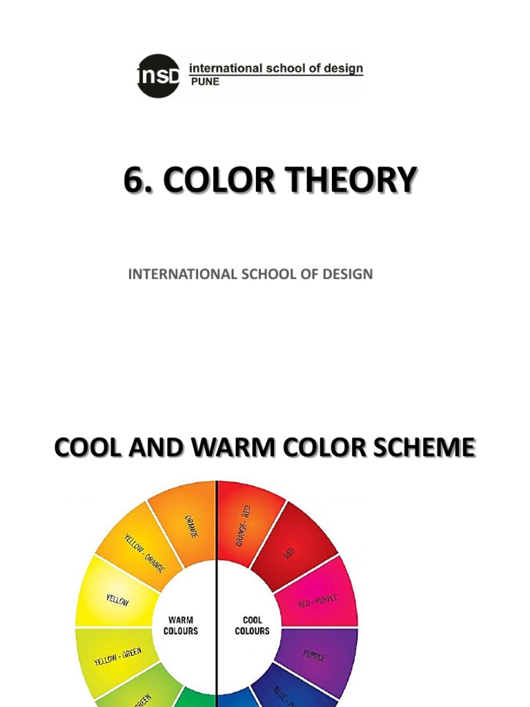 6. COLOUR THEORY | PDF