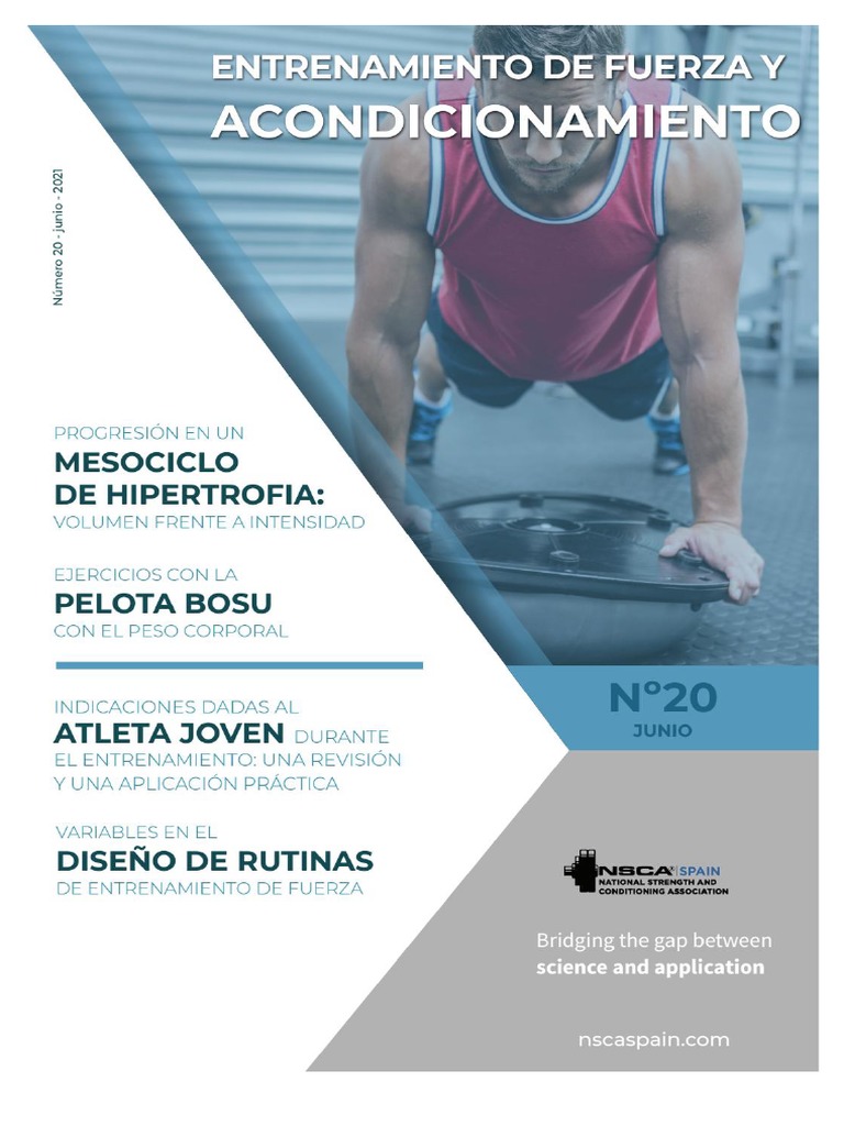 NSCA Journal Spain 20 | PDF