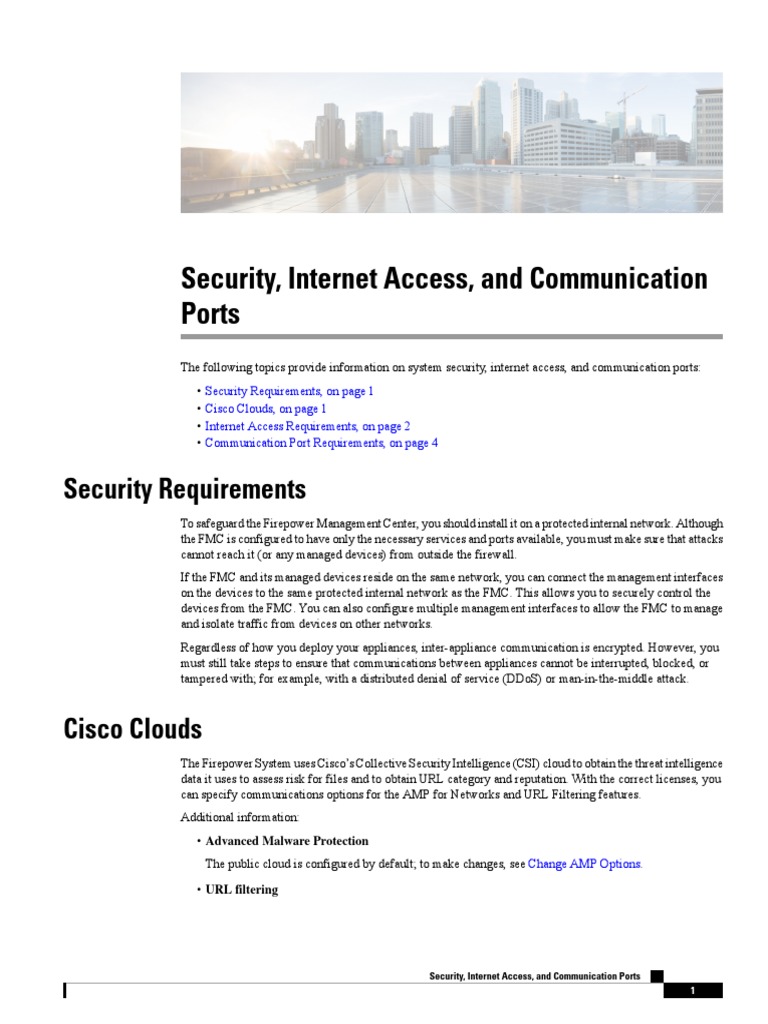 Security Internet Access And Communication Ports Pdf Port Computer Networking Hypertext