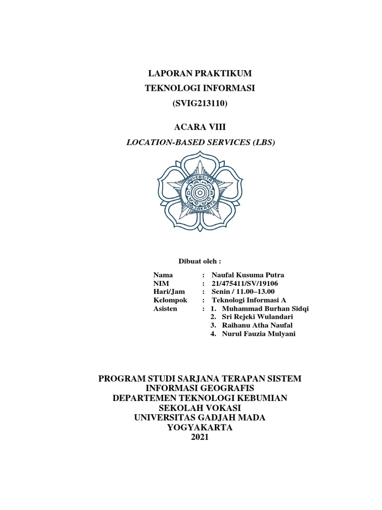 Ti A - Acara 8 - Naufal Kusuma Putra | PDF