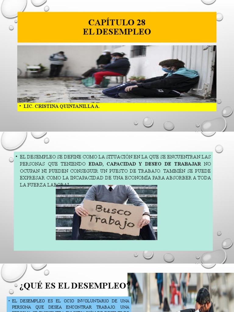 DESEMPLEO | PDF | Desempleo | Macroeconómica