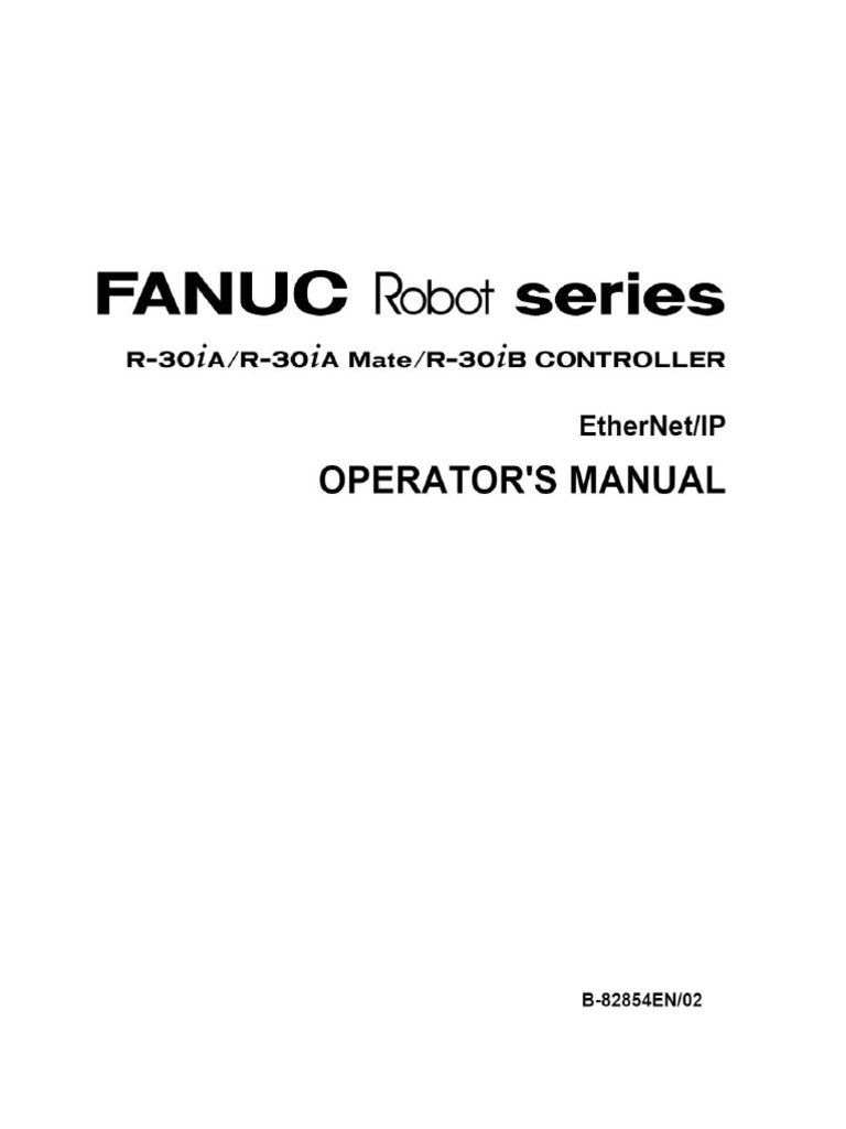 R30ib Ethernet Ip Operator Manual | PDF