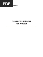 Lab Risk Assessment | PDF | Hazards | Risk