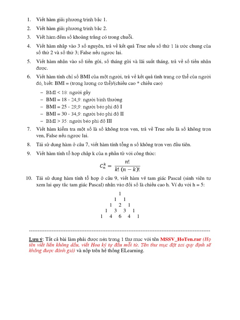Bai Tap So 4 Pdf