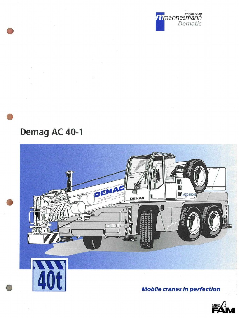 Demag AC 40-1 | PDF