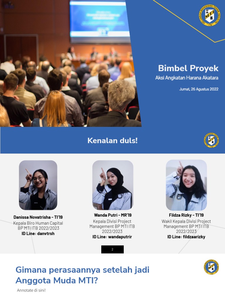 Panduan Manajemen Proyek MTI ITB | PDF | Karier & Perkembangan ...