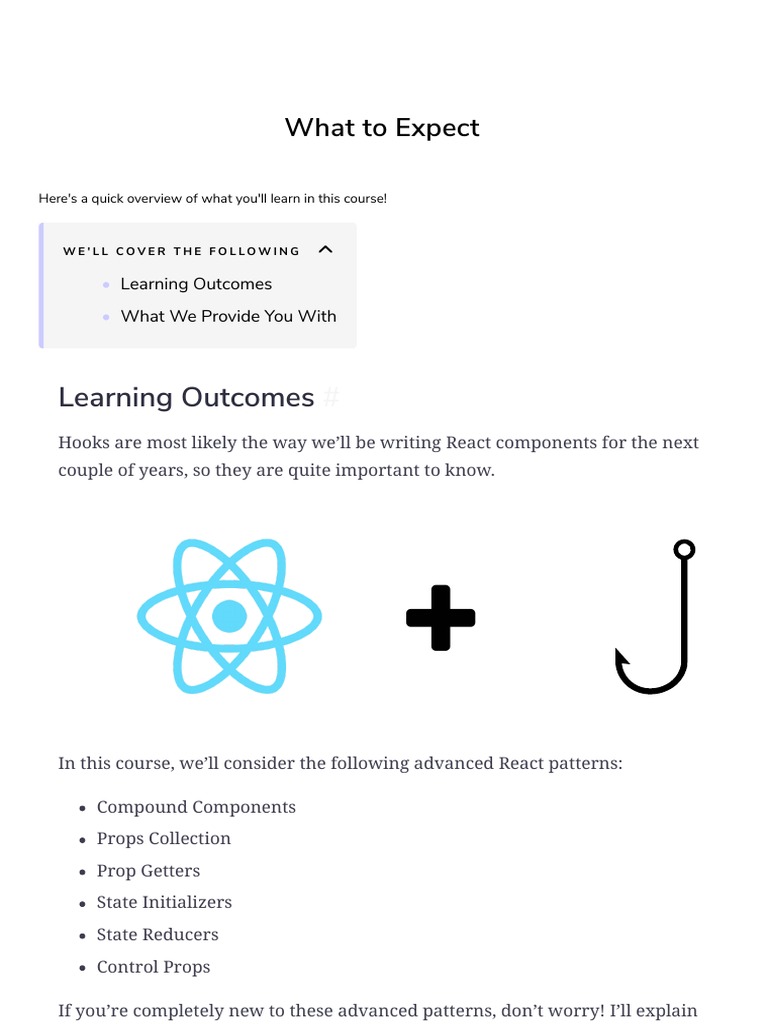 advanced react patterns | PDF | Parameter (Computer Programming) | String (Computer Science)