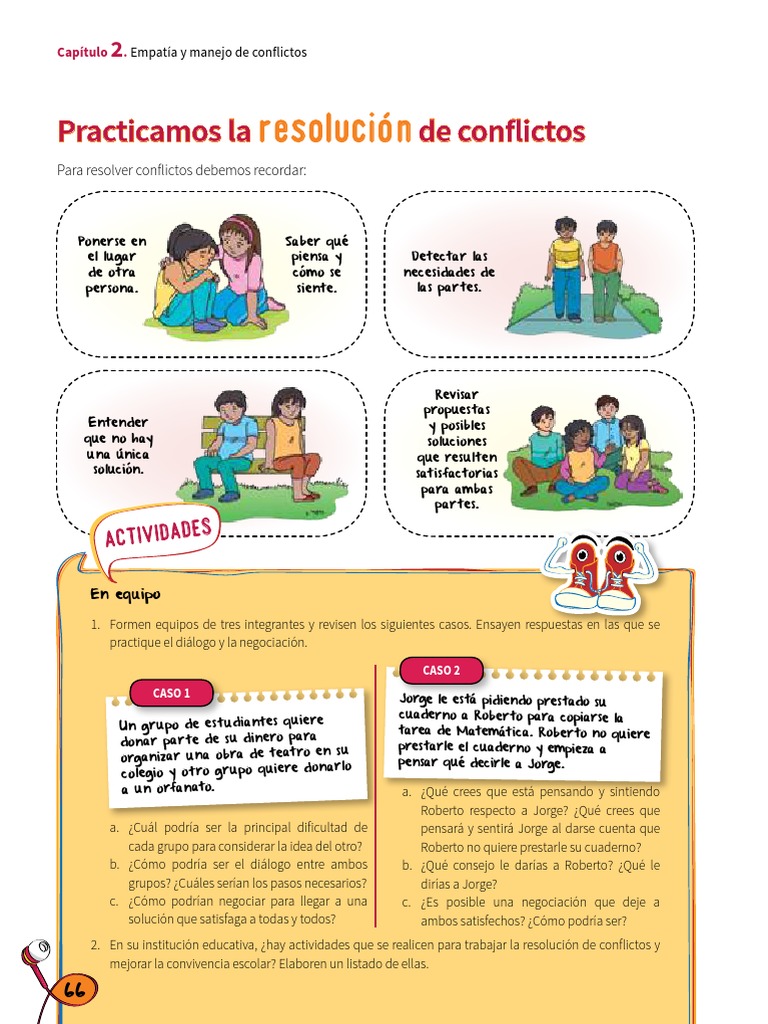 Practicamos Resolucion Conflictos | PDF