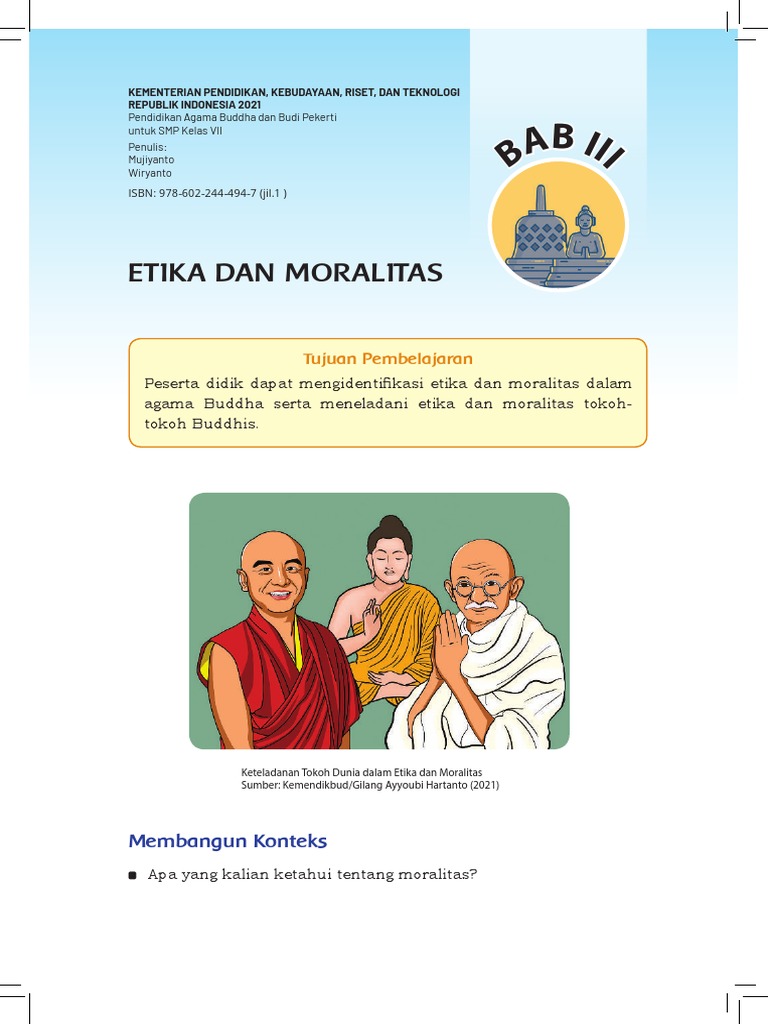 Panduan Etika dan Moralitas Buddha untuk Remaja | PDF