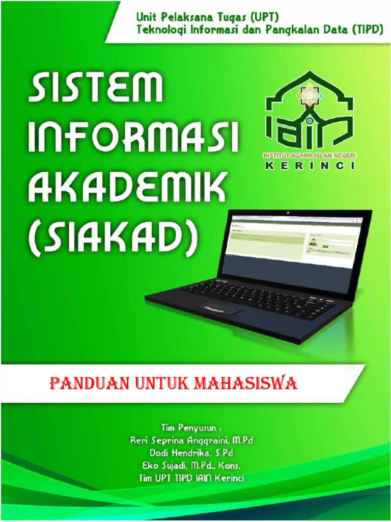 Panduan SIAKAD IAIN Kerinci | PDF | Karier & Perkembangan | Pengelolaan ...