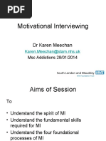 Motivational Interviewing Cheat Sheet | PDF