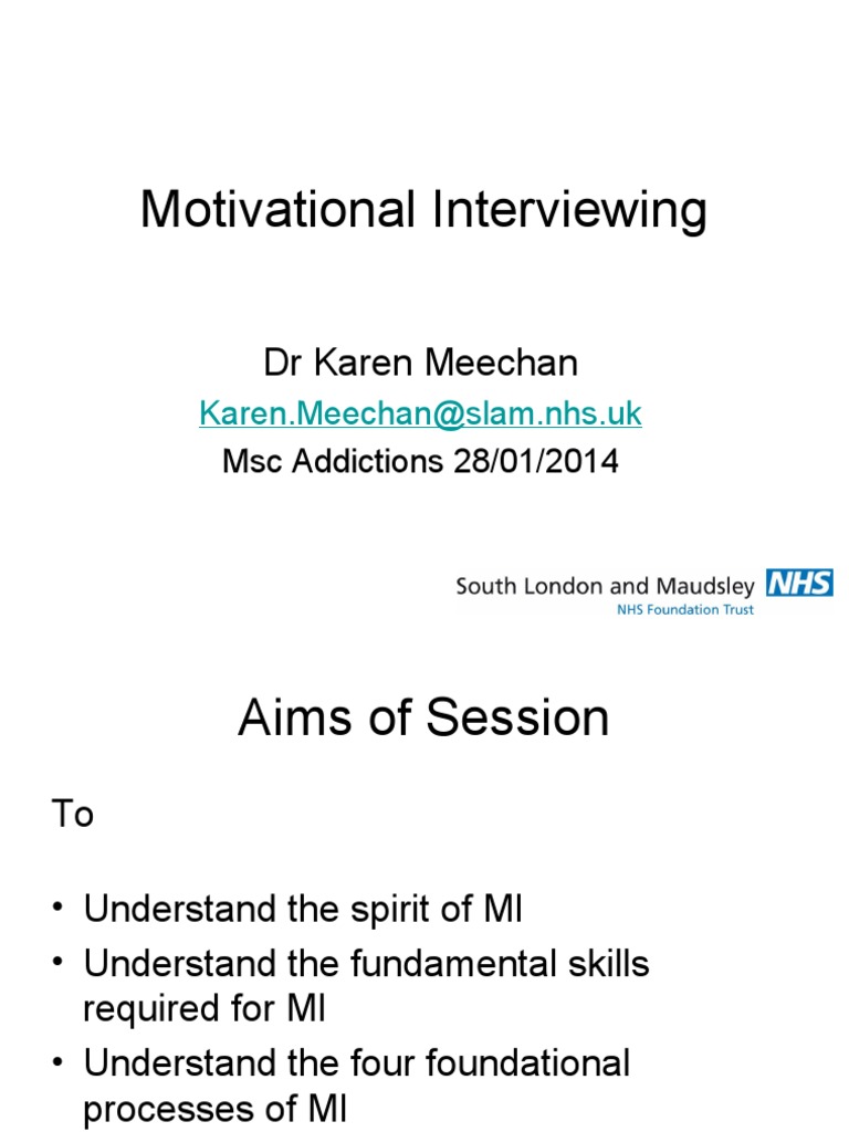 Foundations of Motivational Interviewing | PDF | Psychotherapy | Psychology