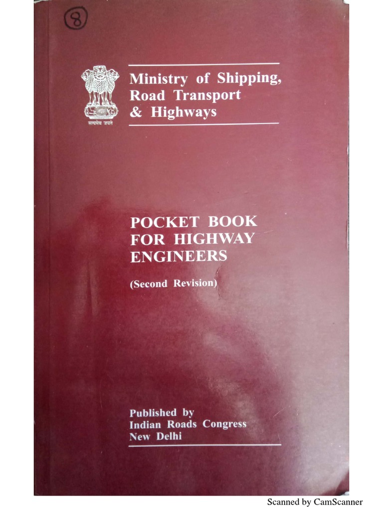 Pocket Book For Highway Engineers (Second Revision) | PDF