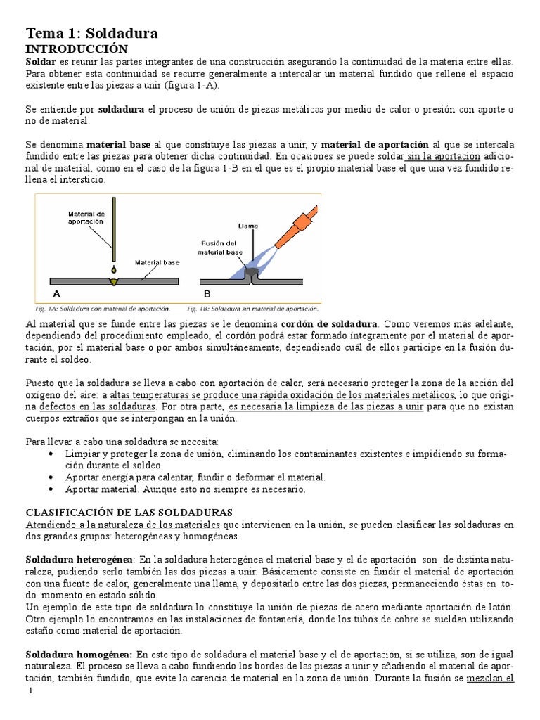Soldadura | PDF | Construcción | Soldadura