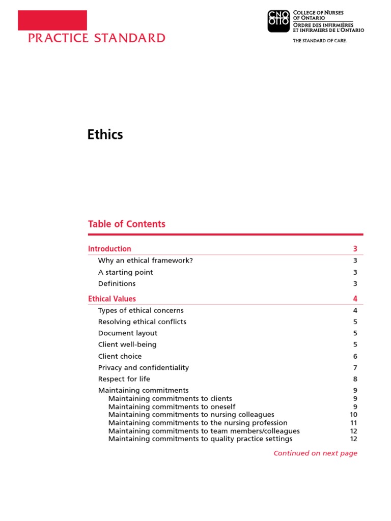 Ethics | PDF | Nursing | Informed Consent