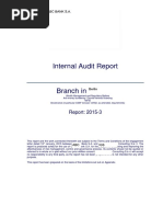 Internal Audit Rating Guide | PDF | Internal Control | Risk