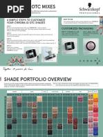 Schwarzkopf Conversion Chart | PDF