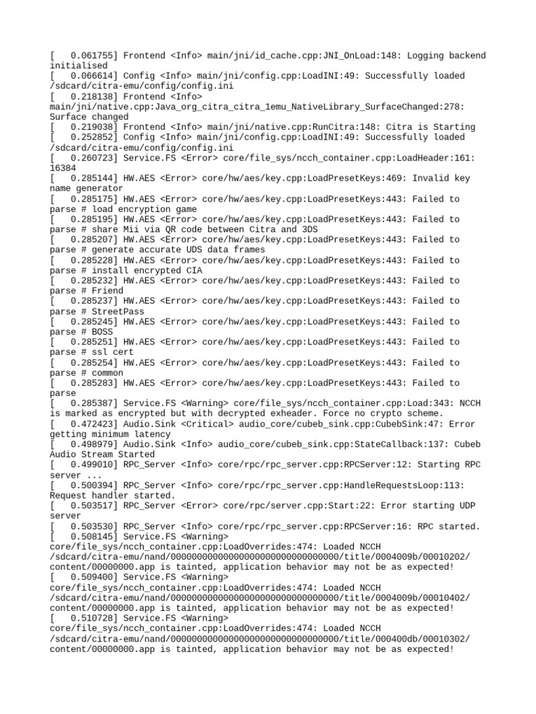 Citra Log | PDF | Information Age | System Software Citra Log | PDF | Information Age | System Software