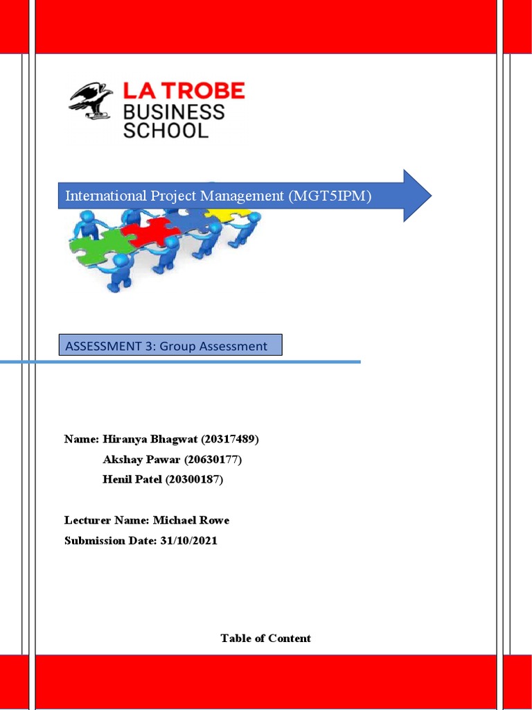 Final A3 Group IPM | PDF | Project Management | Submarines