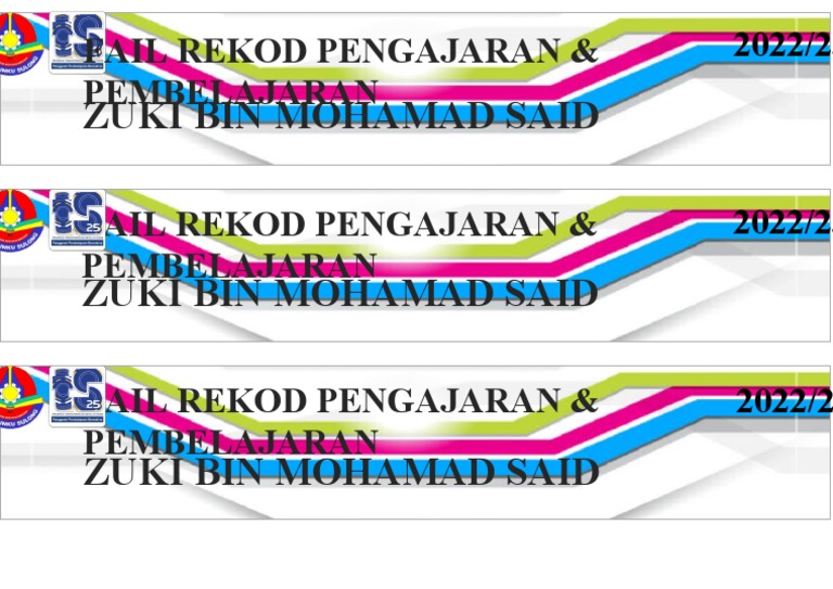 Tulang Fail RPH 2022 | PDF