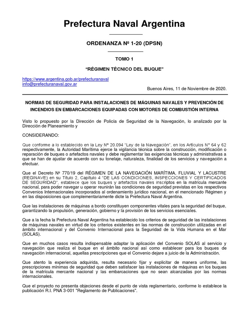 PNA Ord 1 20 1 | PDF | Carburador | Tubería (transporte de fluidos)