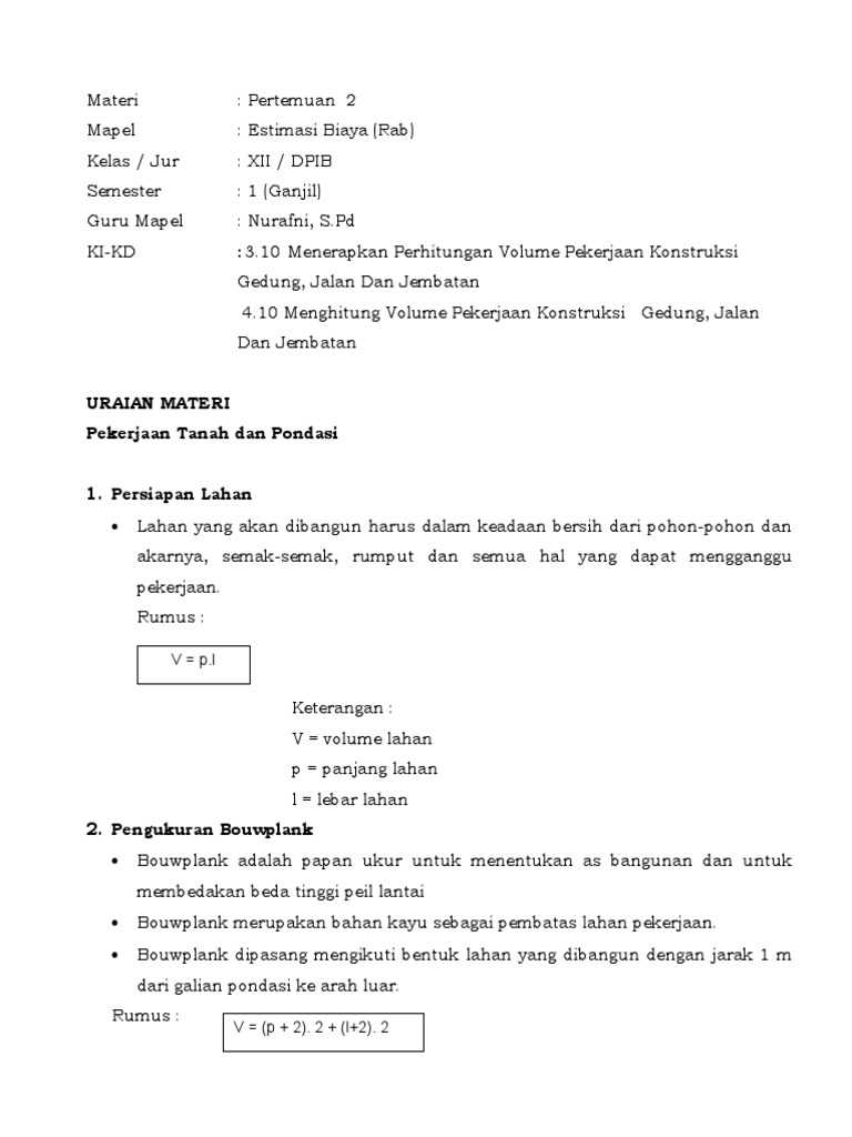 T.materi Pertemuan 2 | PDF