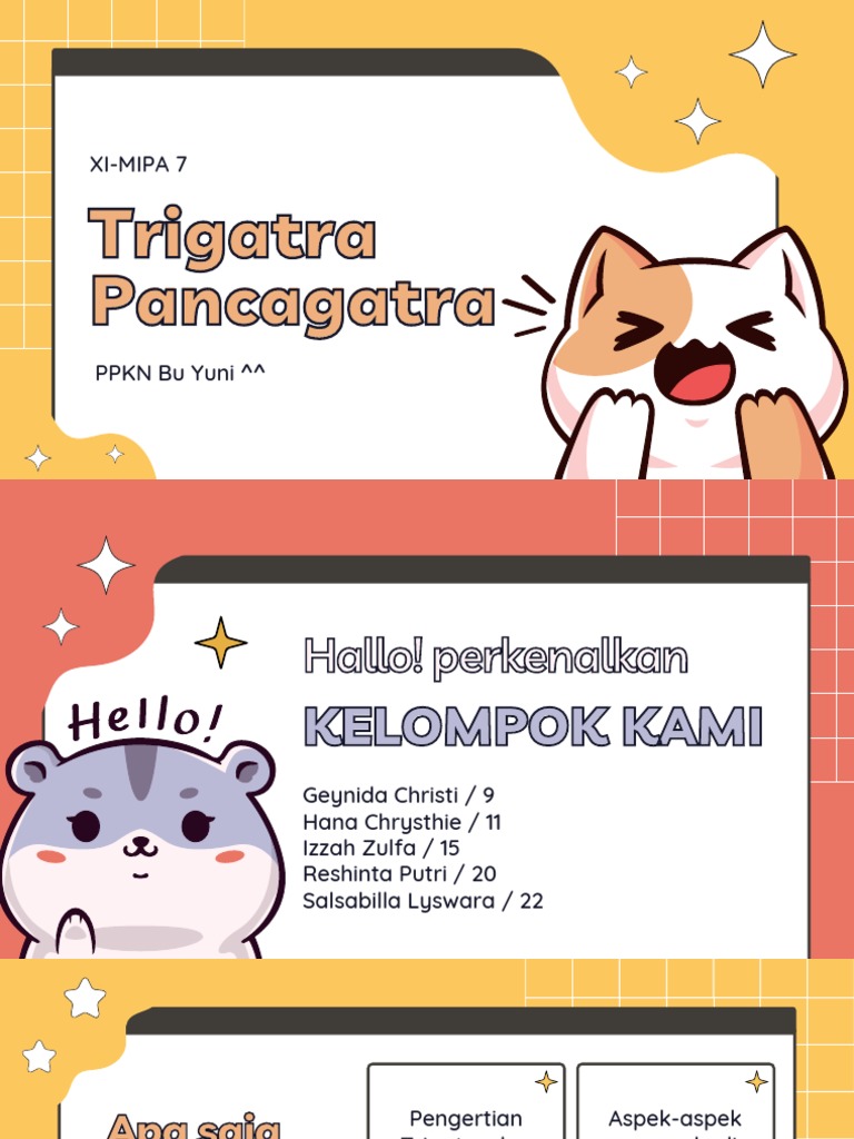 PKN Trigatra Pancagatra | PDF