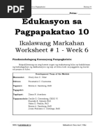 Esp 10 q2 Weeks 5-6 | PDF