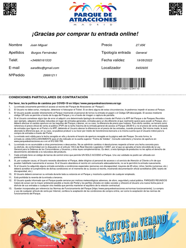 Tickets | Descargar gratis PDF | Aplicación movil