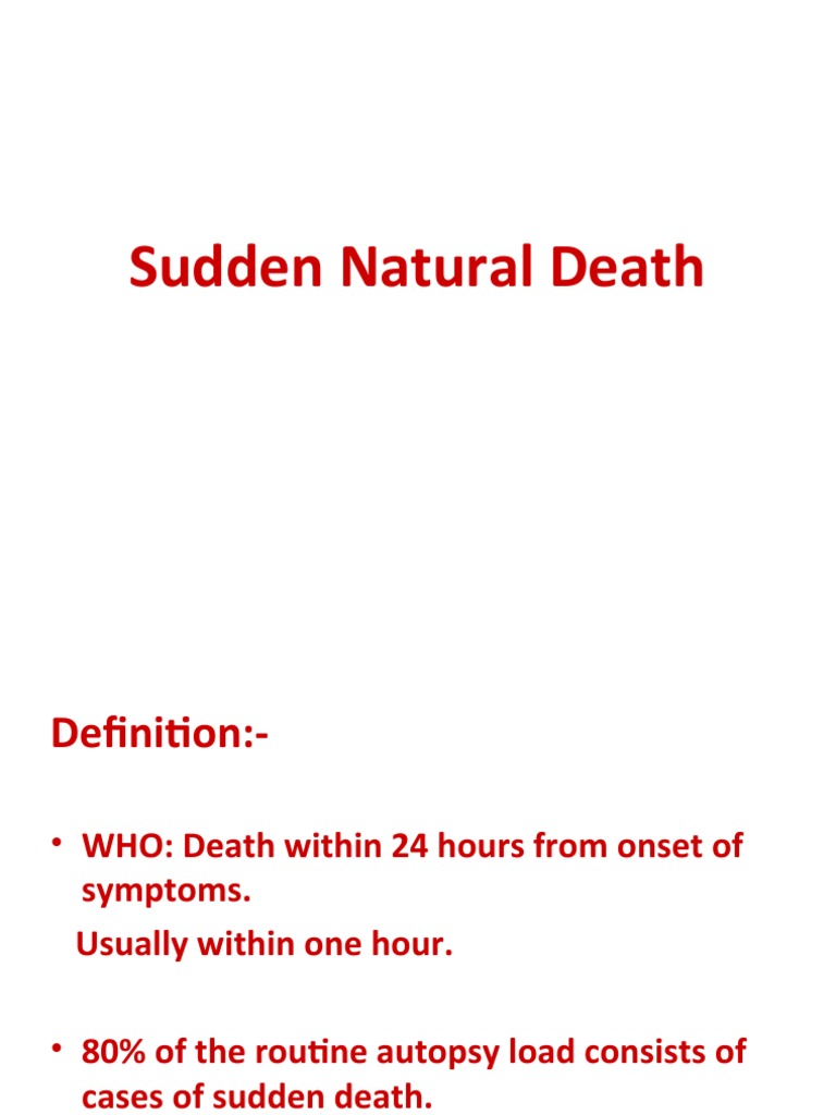 11.sudden Natural Death 3 | PDF | Atheroma | Atherosclerosis