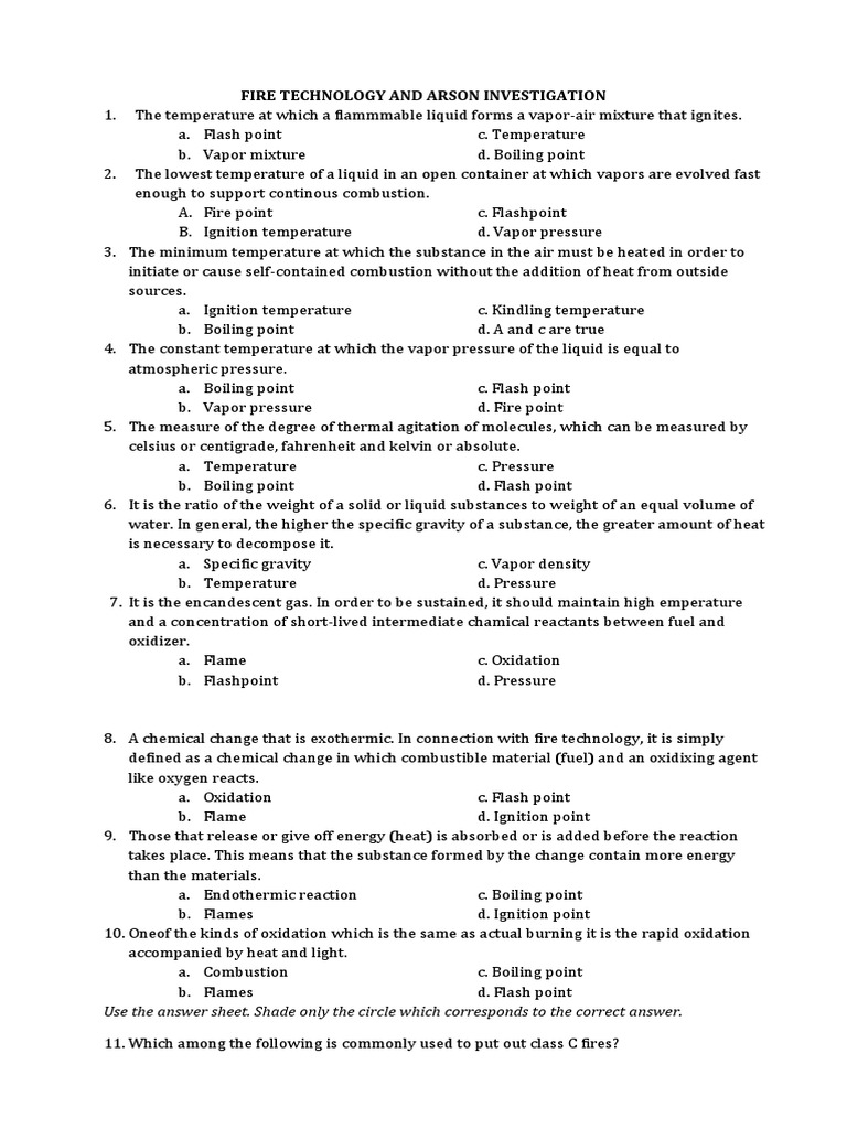 Fire Technology and Arson Investigation | PDF | Fires | Combustion