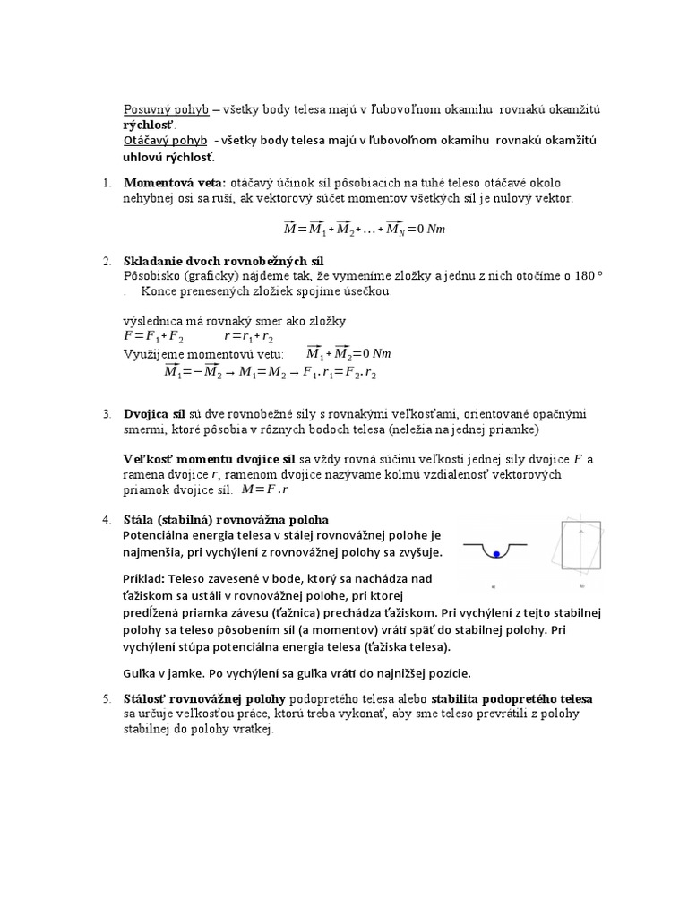Fyzika Pisomka | PDF
