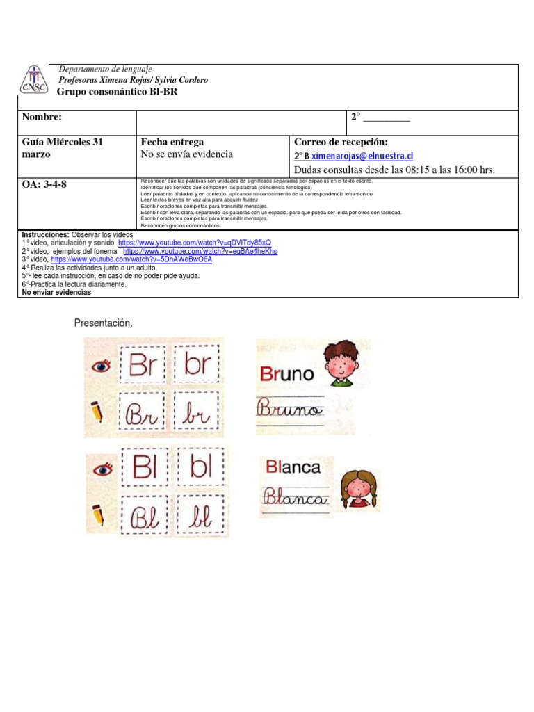 Lenguaje - Guía BL-BR | PDF | Lingüística | Comunicación humana