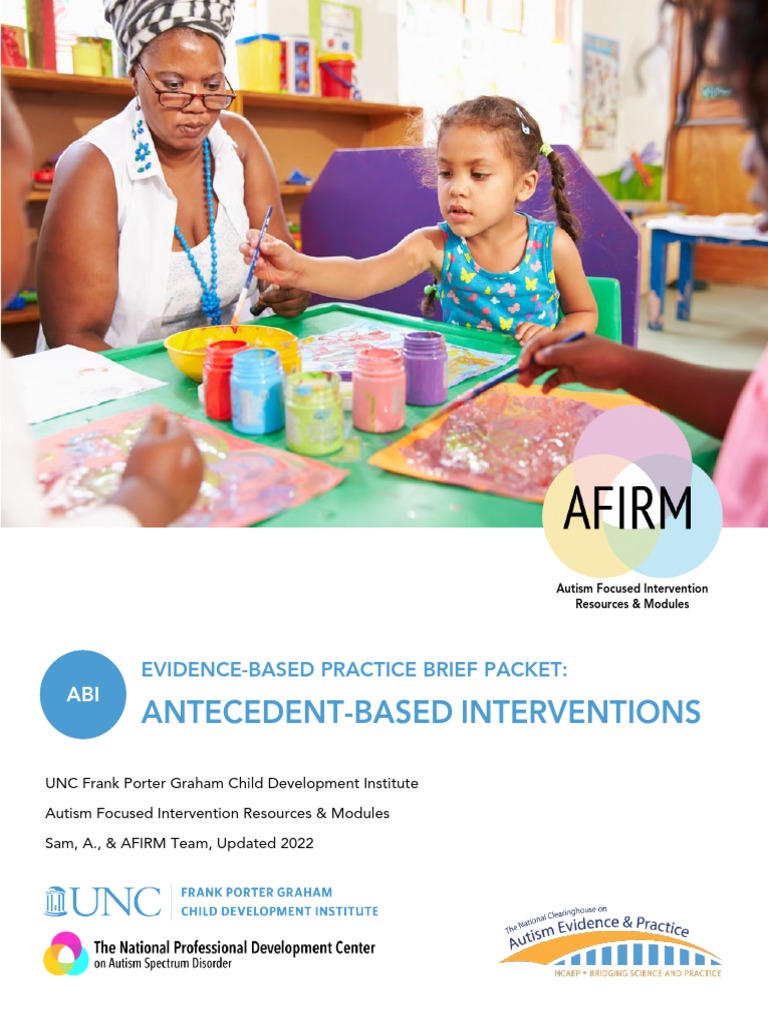 AFIRM ABI Brief Packet (Updated 2022) | PDF | Autism | Toys