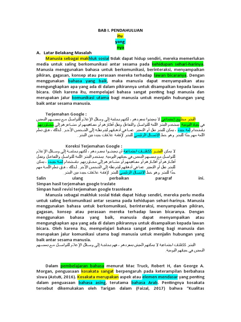 Materi Terjemahan | PDF