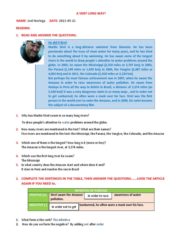 A Very Long Way | PDF | Linguistics | Grammar