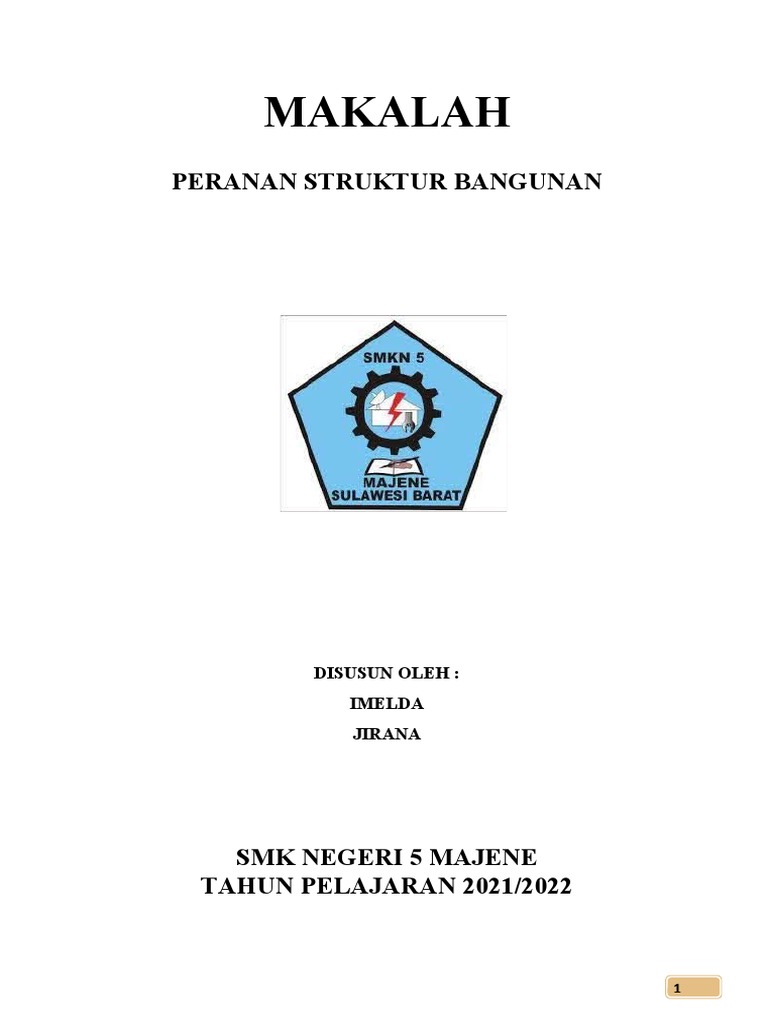 Makalah Struktur Bangunan Pdf 