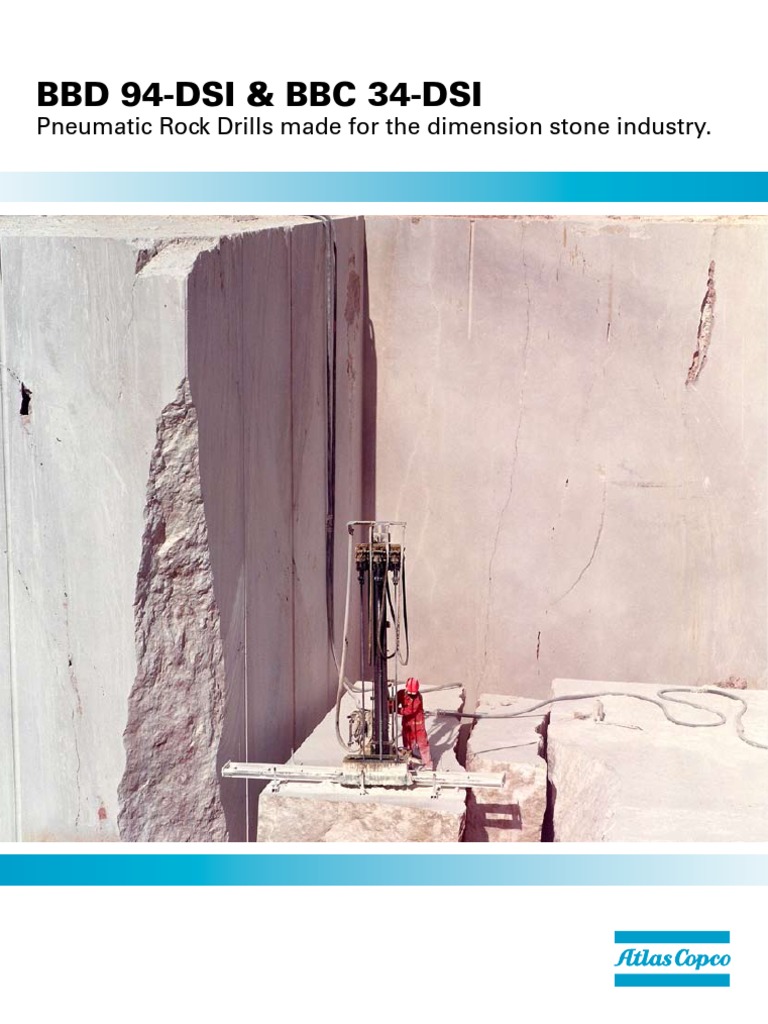 BBD 94 DSI e BBC 34 DSI | PDF | Drill | Drilling