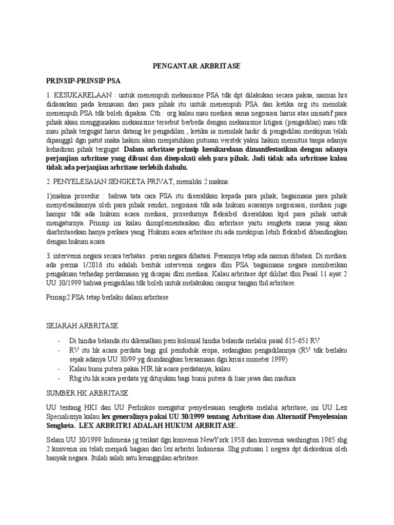 Catatan Psa Setelah Uts | PDF | Hukum