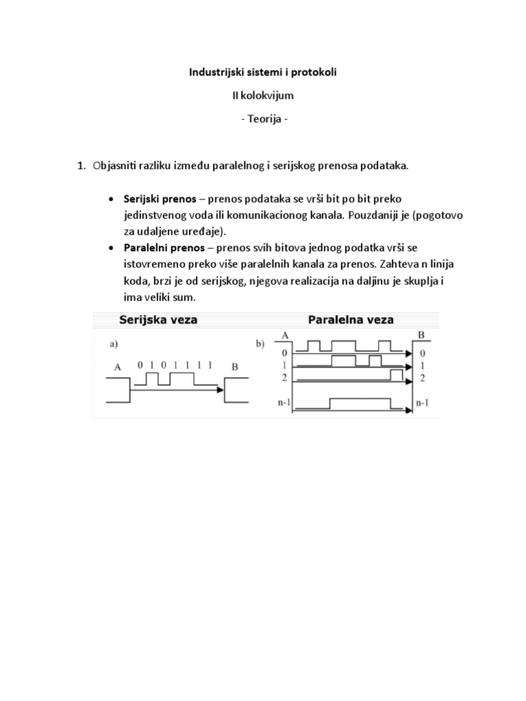 Industrijski Sistemi I Protokoli | PDF