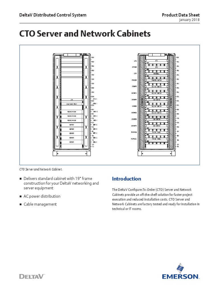 Cto Server Network Cabinets en 3670910 | PDF | Computer Network ...